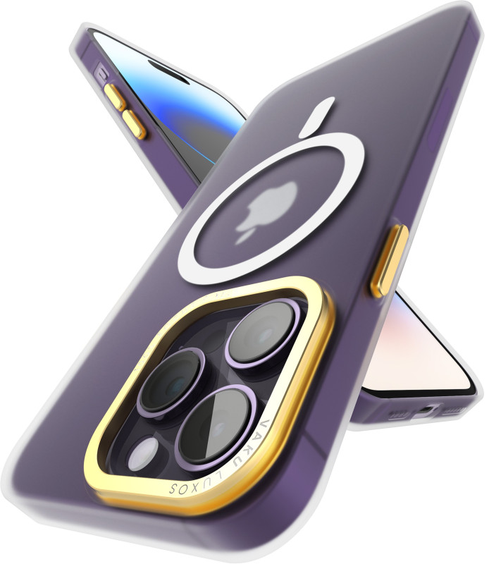 Vaku Luxos ® Apple iPhone 14 Pro Max San Mag-Pro Frosted TPU Camera ...