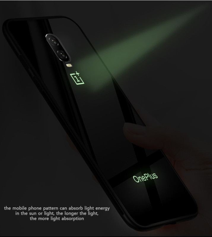 VAKU ® OnePlus 6T Radium Glow Light Illuminated Oneplus Logo 3D ...
