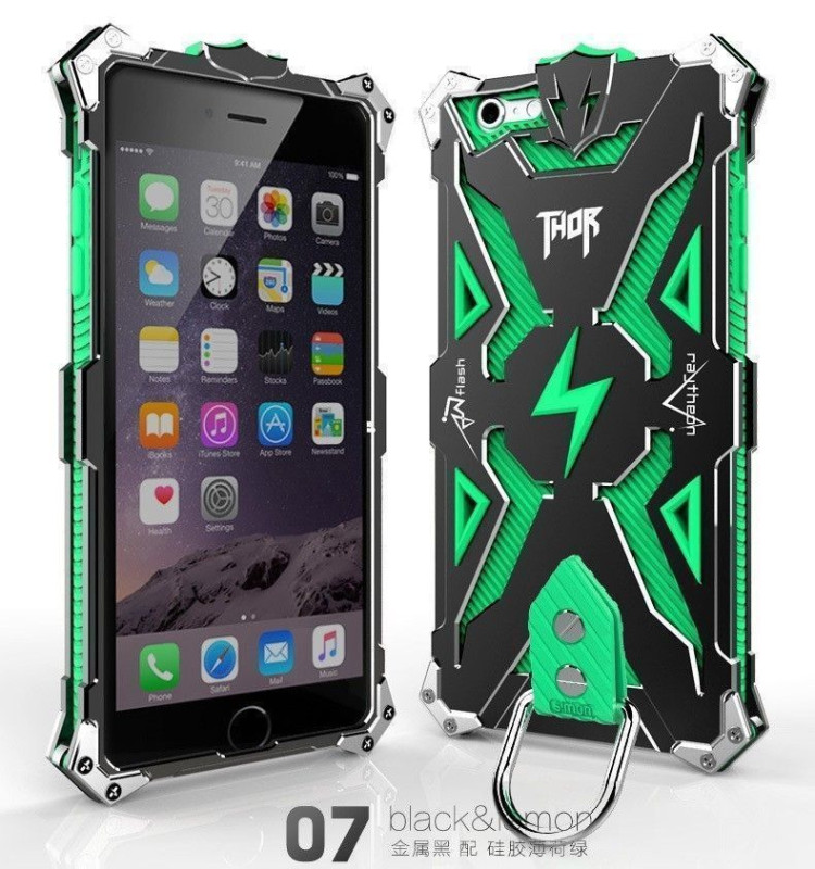 Simon ® Apple iPhone 6 / 6S THOR HAMMER Aluminium Alloy Dual-Color ...