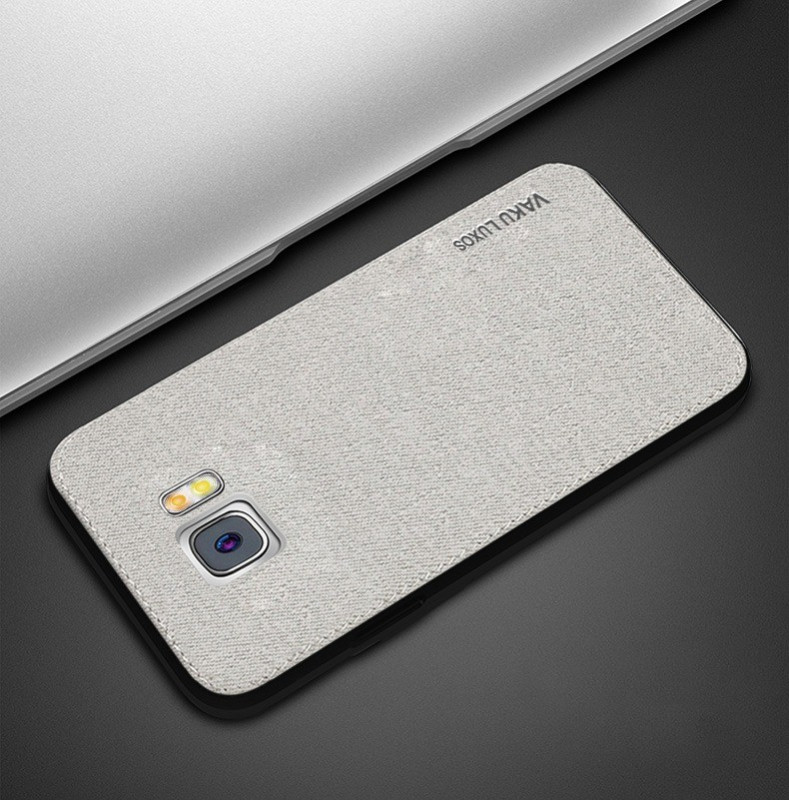 Vaku ® Samsung Galaxy C9 Pro Luxico Series Hand-Stitched Cotton Textile ...