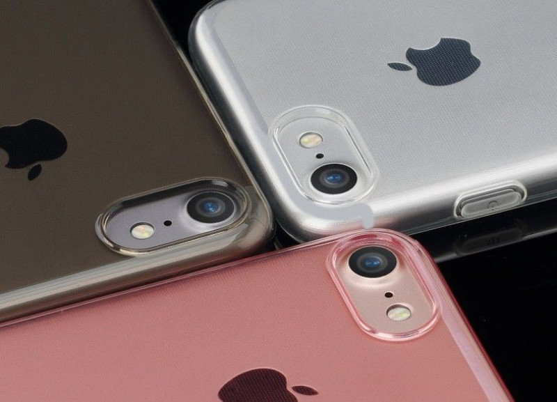 Rock ® Apple iPhone 7 Ultra-Slim Jacket Transparent TPU Case with ...