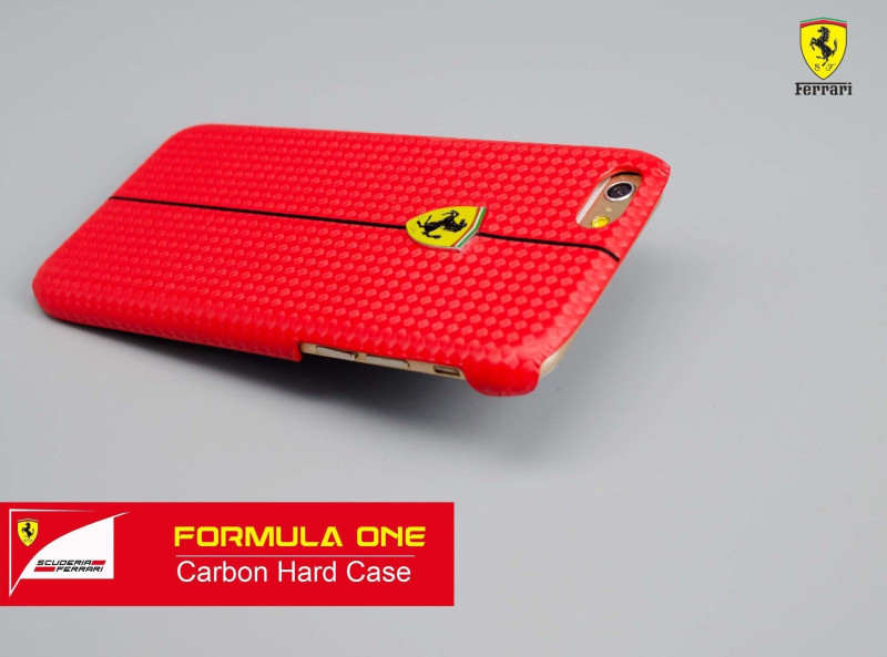 Ferrari ® Apple iPhone 6 / 6S Formula One Carbon Fiber 3D Layer Case ...