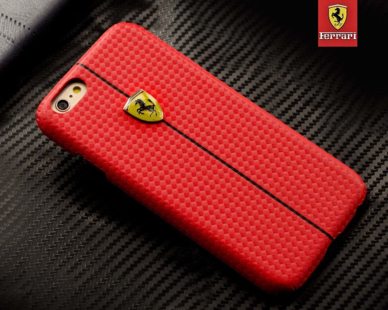 Ferrari ® Apple iPhone 6 / 6S Formula One Carbon Fiber 3D Layer Case ...