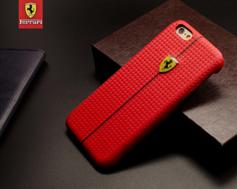 Ferrari ® Apple iPhone 6 / 6S Formula One Carbon Fiber 3D Layer Case ...