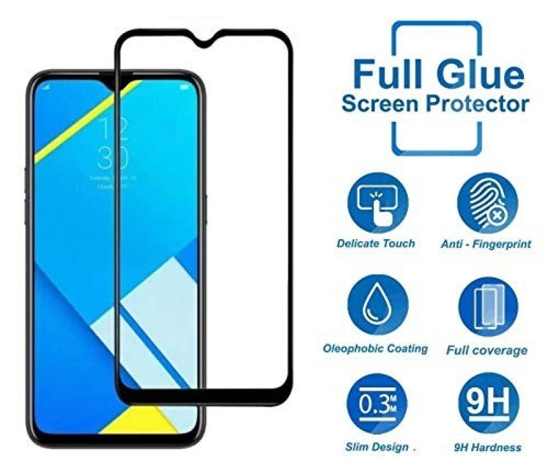Dr. Vaku ® Oppo Realme C2 5D Curved Edge Ultra-Strong Ultra-Clear Full ...