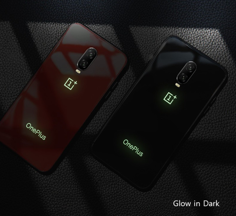 VAKU ® OnePlus 6T Radium Glow Light Illuminated Oneplus Logo 3D ...