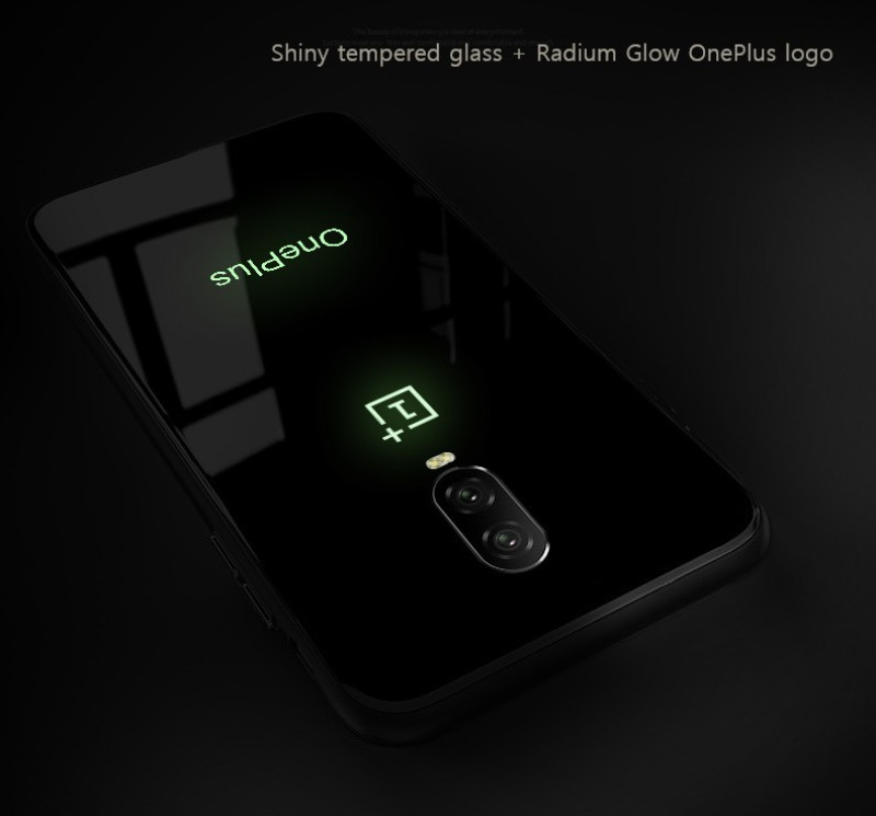 VAKU ® OnePlus 6T Radium Glow Light Illuminated Oneplus Logo 3D ...