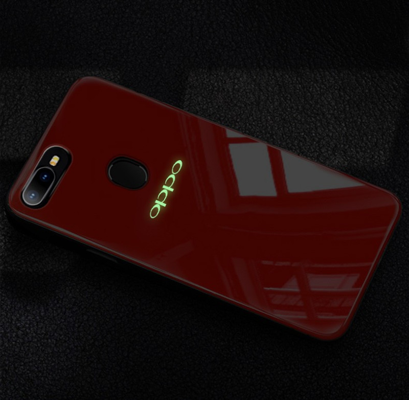 VAKU ® OPPO F9 / F9 Pro Radium Glow Light Illuminated OPPO Logo 3D ...