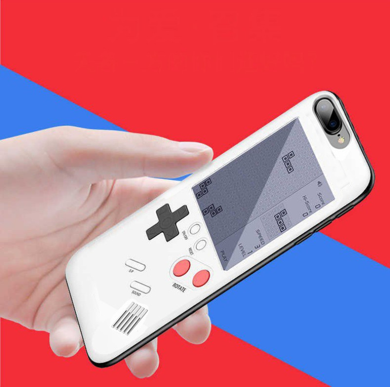 Vaku ® Apple iPhone 8 Retro Video Gaming Console 26 in 1 Games Like ...