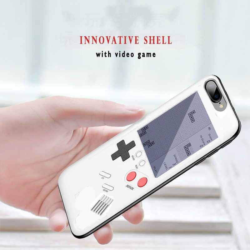 Vaku ® Apple iPhone 7 Plus Retro Video Gaming Console 26 in 1 Games ...