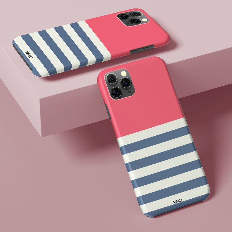 Vaku ® Apple iPhone 11 Pro Nostalgic Stripe Designer Print Back Cover ...