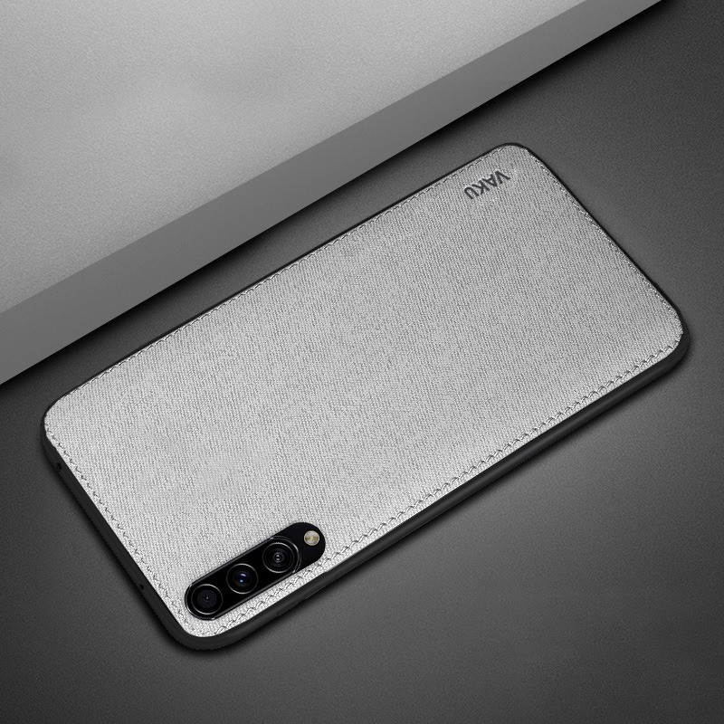 Vaku ® Samsung Galaxy A30S Luxico Series Hand-Stitched Cotton Textile ...