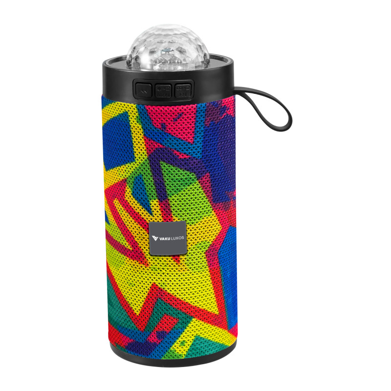 Vaku Luxos ® Groovio 15W Portable Bluetooth Party Speaker Vibrant ...