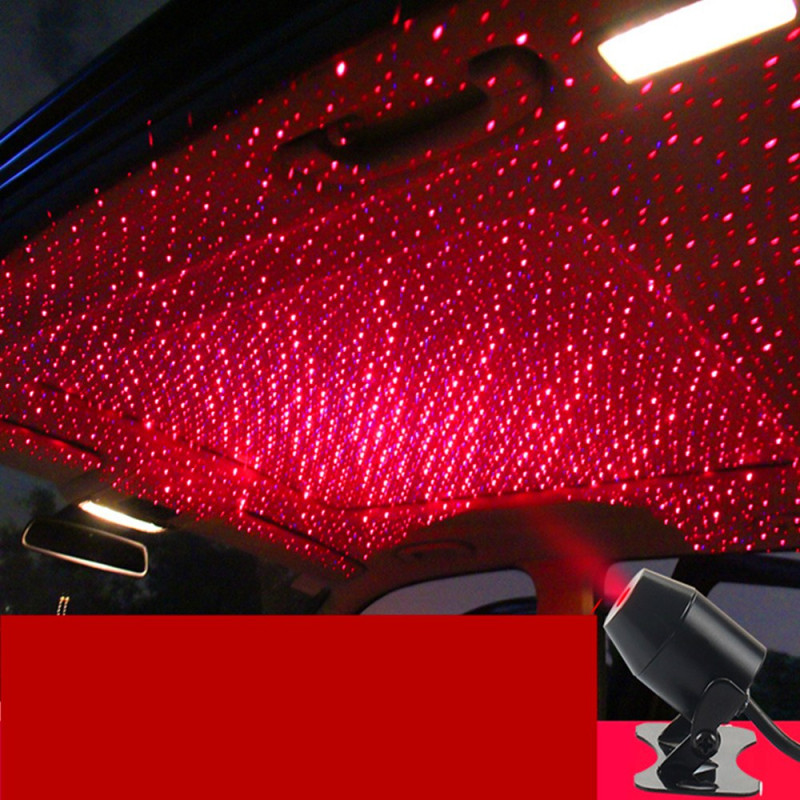 VAKU ® Car Roof Full Star / Meteor Projection Laser Car Interior ...