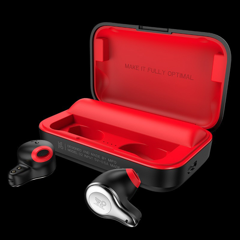 Mifo ® O2 Bluetooth 5.0 IPX5 Waterproof Earbuds with 30 Hours Playtime ...