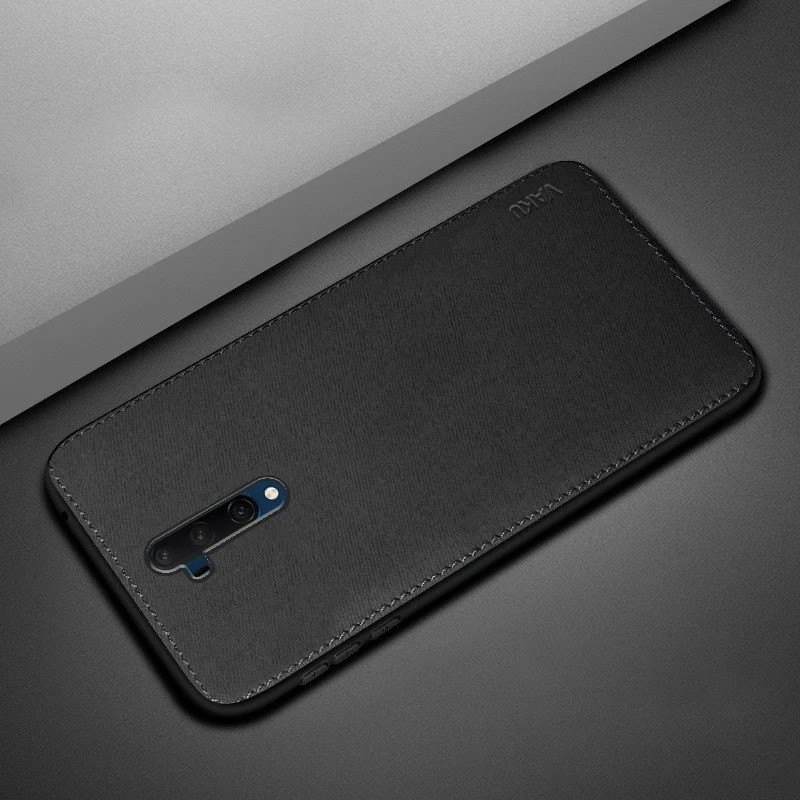 Vaku ® OnePlus 7T Pro Luxico Series Hand-Stitched Cotton Textile Ultra ...
