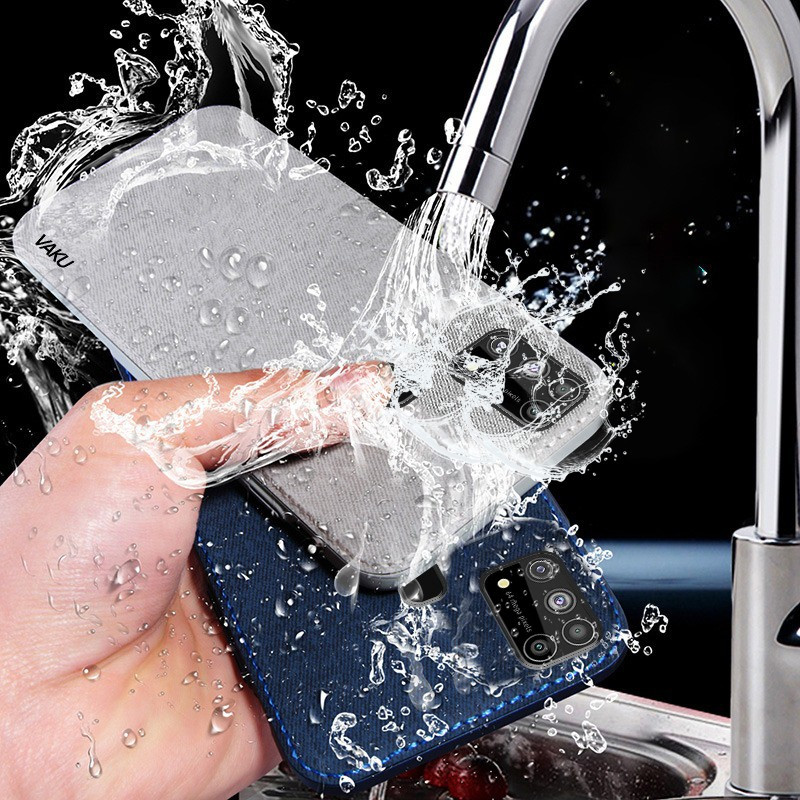 Vaku ® Samsung Galaxy M31 Luxico Series Hand-Stitched Cotton Textile ...