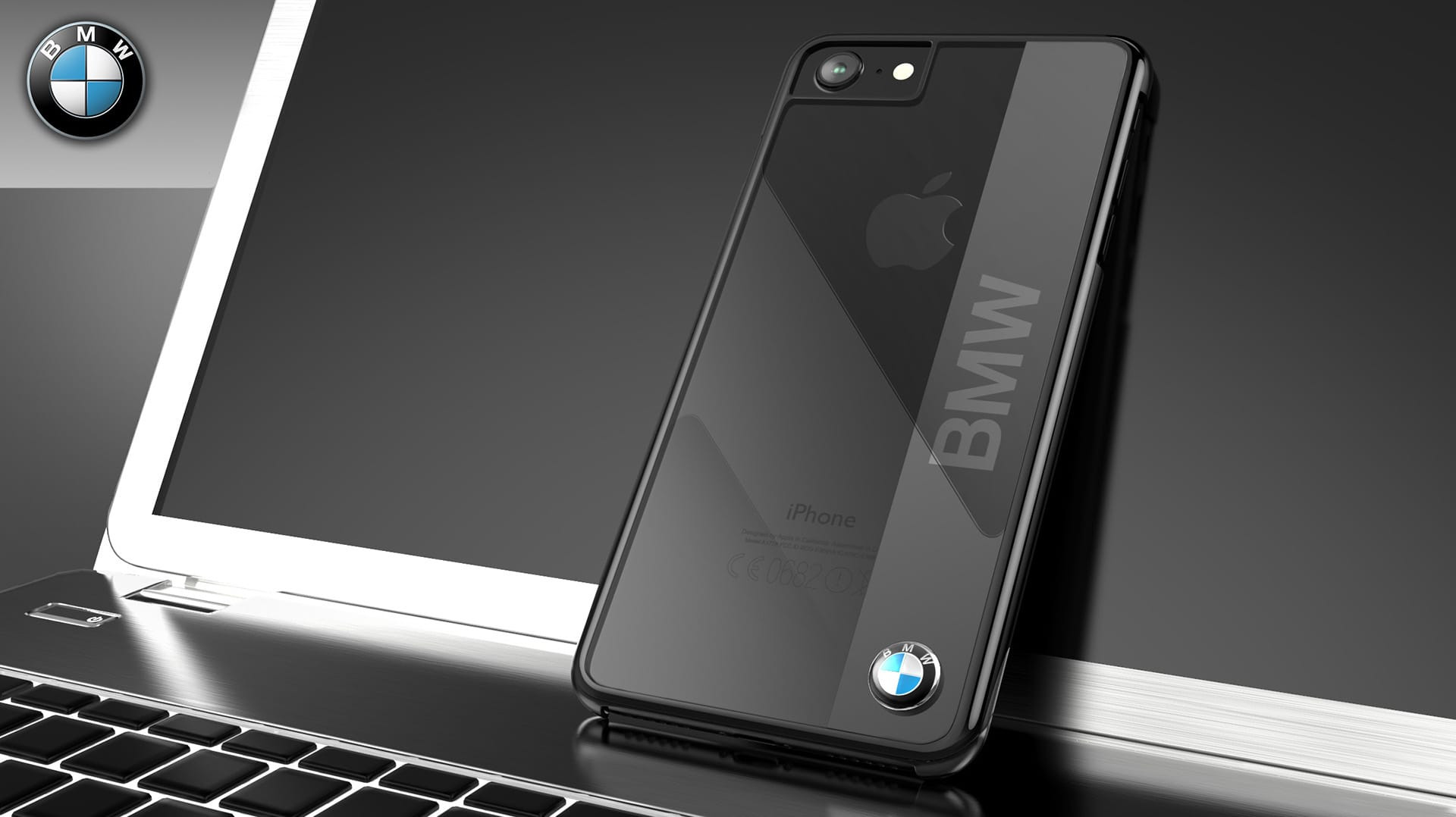 BMW ® Apple iPhone 8 Official Executive Strip Luxury Edition Case Back ...