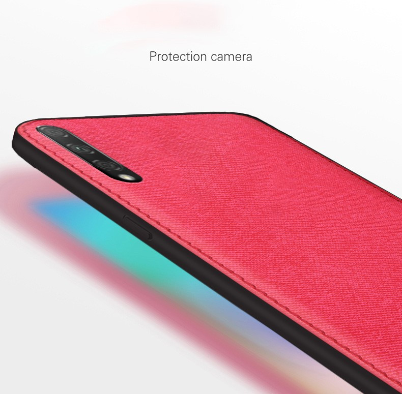 Vaku ® Huawei Honor 9X Pro Luxico Series Hand-Stitched Cotton Textile ...