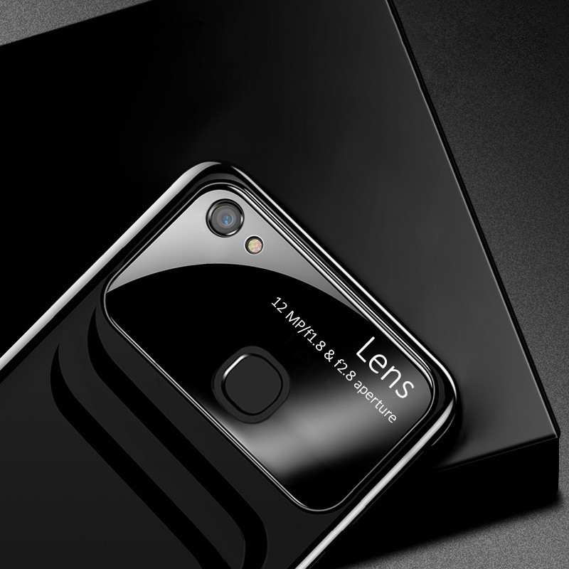 Vaku ® Vivo V7 Polarized Glass Glossy Edition PC 4 Frames + Ultra-Thin ...