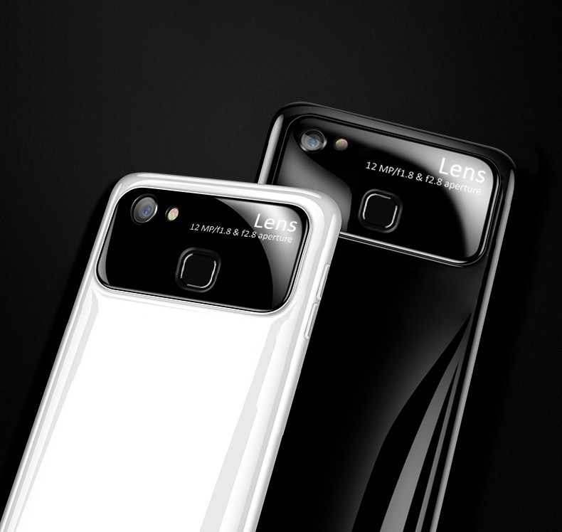 Vaku ® Vivo V7 Polarized Glass Glossy Edition PC 4 Frames + Ultra-Thin ...