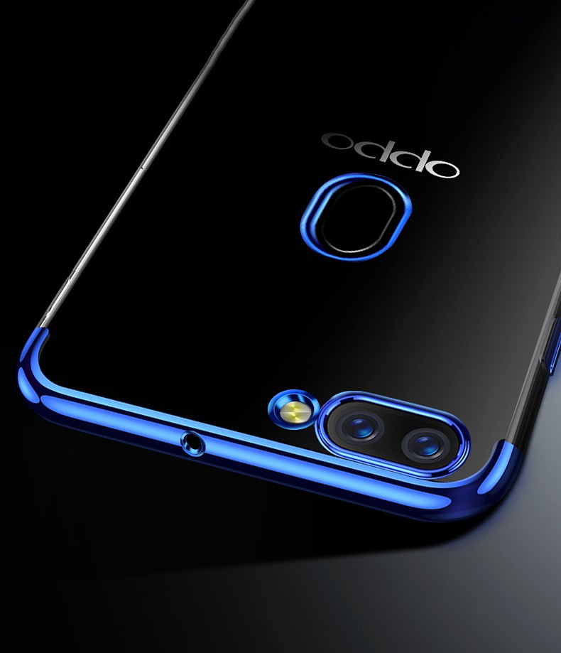 Vaku ® Oppo F7 CAUSEWAY Series Electroplated Shine Bumper Finish Full ...