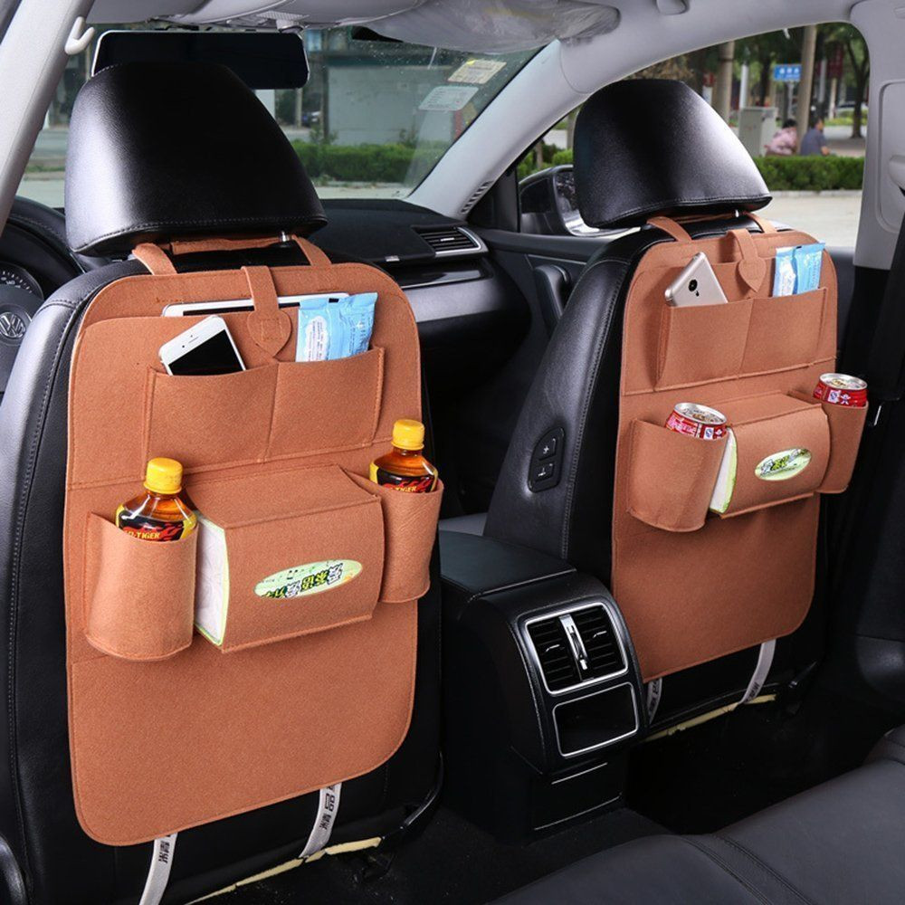 JOYROOM PU Leather Multi function Car Backseat Organiser Luxury Car JOYROOM PU Leather Multi function Car Backseat Organiser Luxury Car