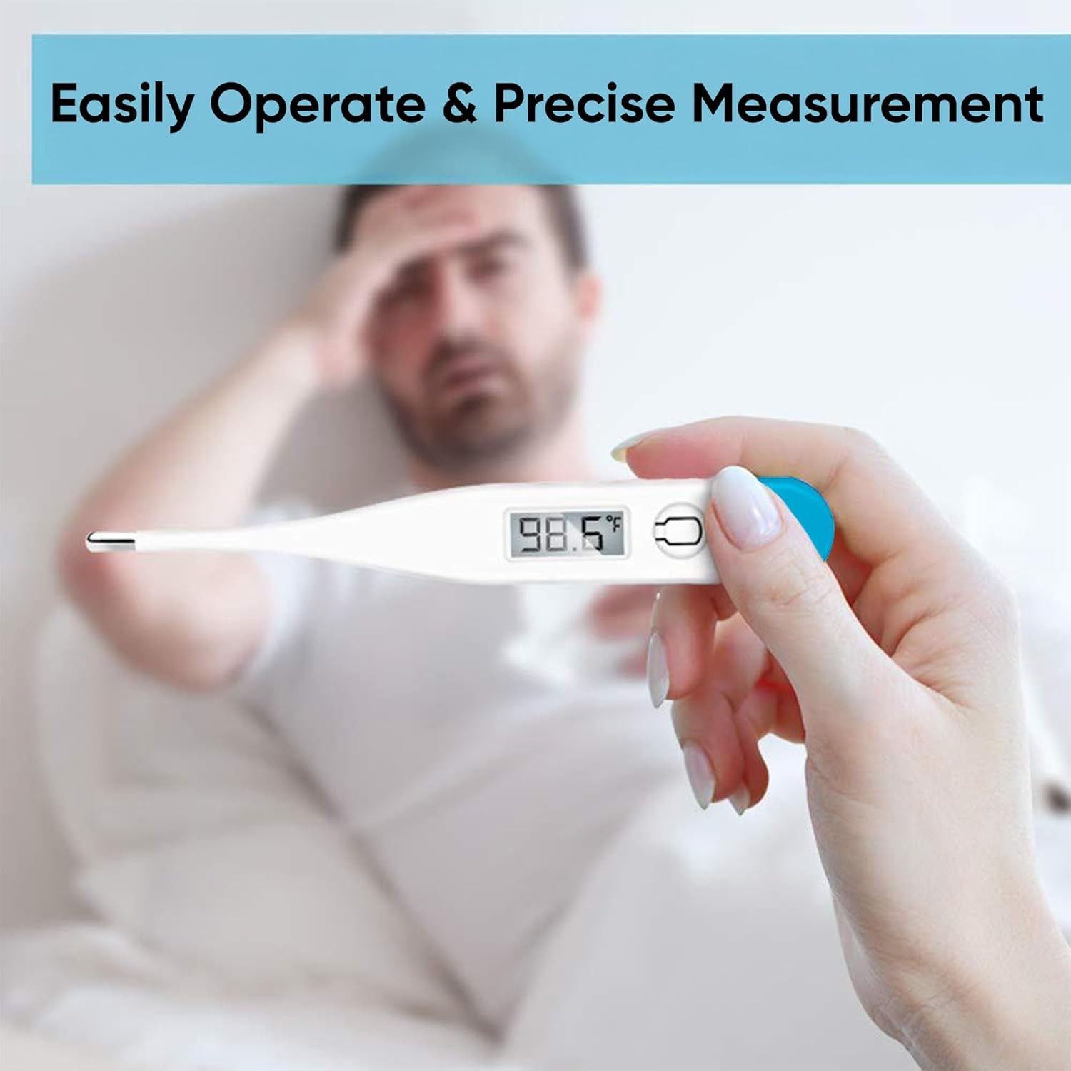 DR VAKU® Digital Thermometer for Adults & Babies Fast Oral & Underarm ...