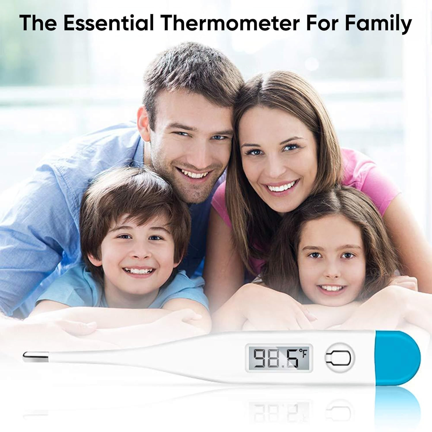 DR VAKU® Digital Thermometer for Adults & Babies Fast Oral & Underarm ...