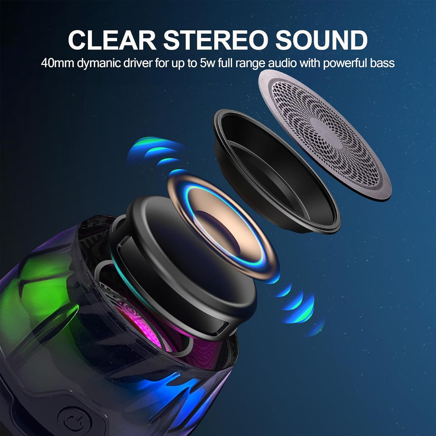 Vaku Luxos® 4-in-1 Magnetic Bluetooth Speaker | 15W Wireless Charger ...