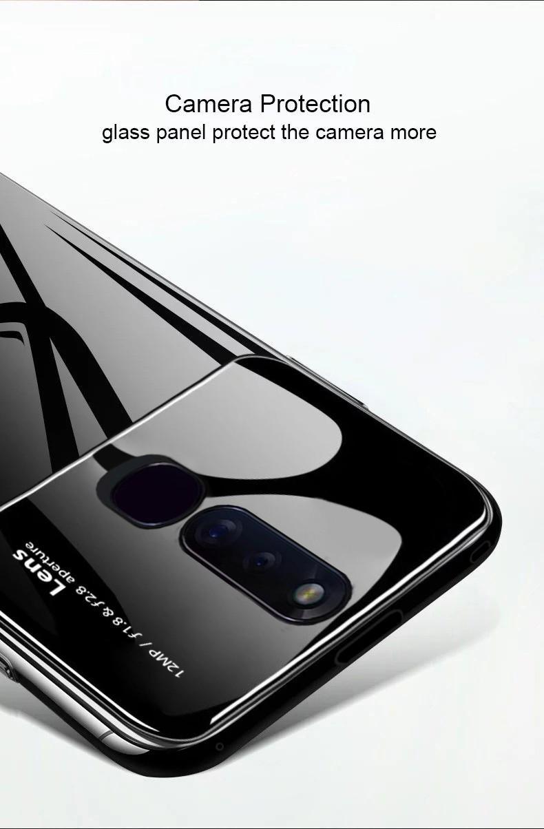 Vaku ® Oppo F11 Pro Polarized Glass Glossy Edition PC 4 Frames + Ultra ...