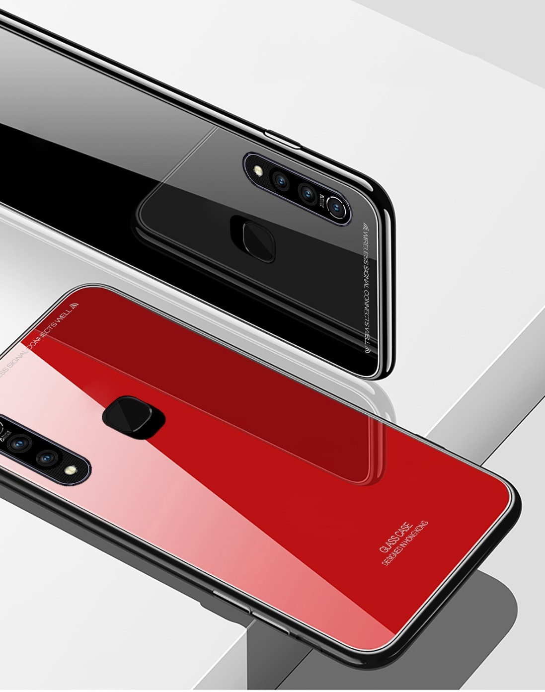 Vaku ® Vivo Z1 Pro Club Series Ultra-Shine Luxurious Tempered Finish ...