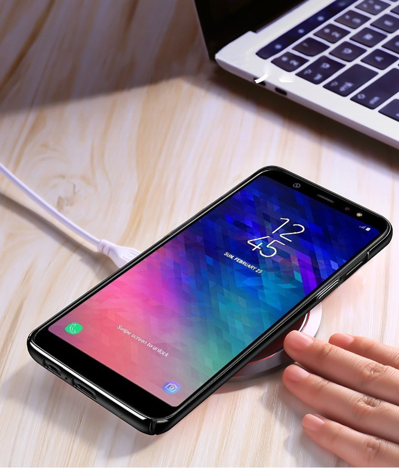 Vaku ® Samsung Galaxy A8 2018 Polarized Glass Glossy Edition PC 4 ...