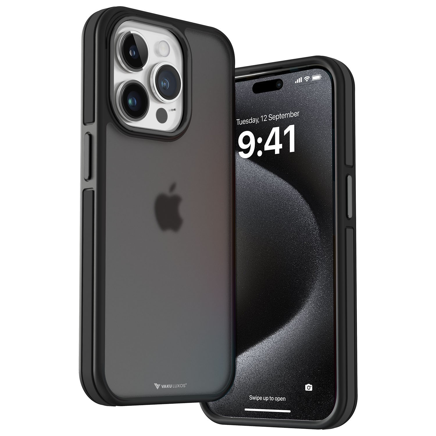 Vaku Luxos ® Apple iPhone 15 Pro Elemento Drop Protection, Shockproof ...