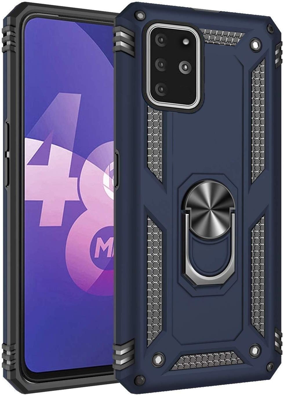 Vaku ® Samsung Galaxy S20 Hawk Ring Shock Proof Cover with Inbuilt Kickstand - Galaxy S20 ...