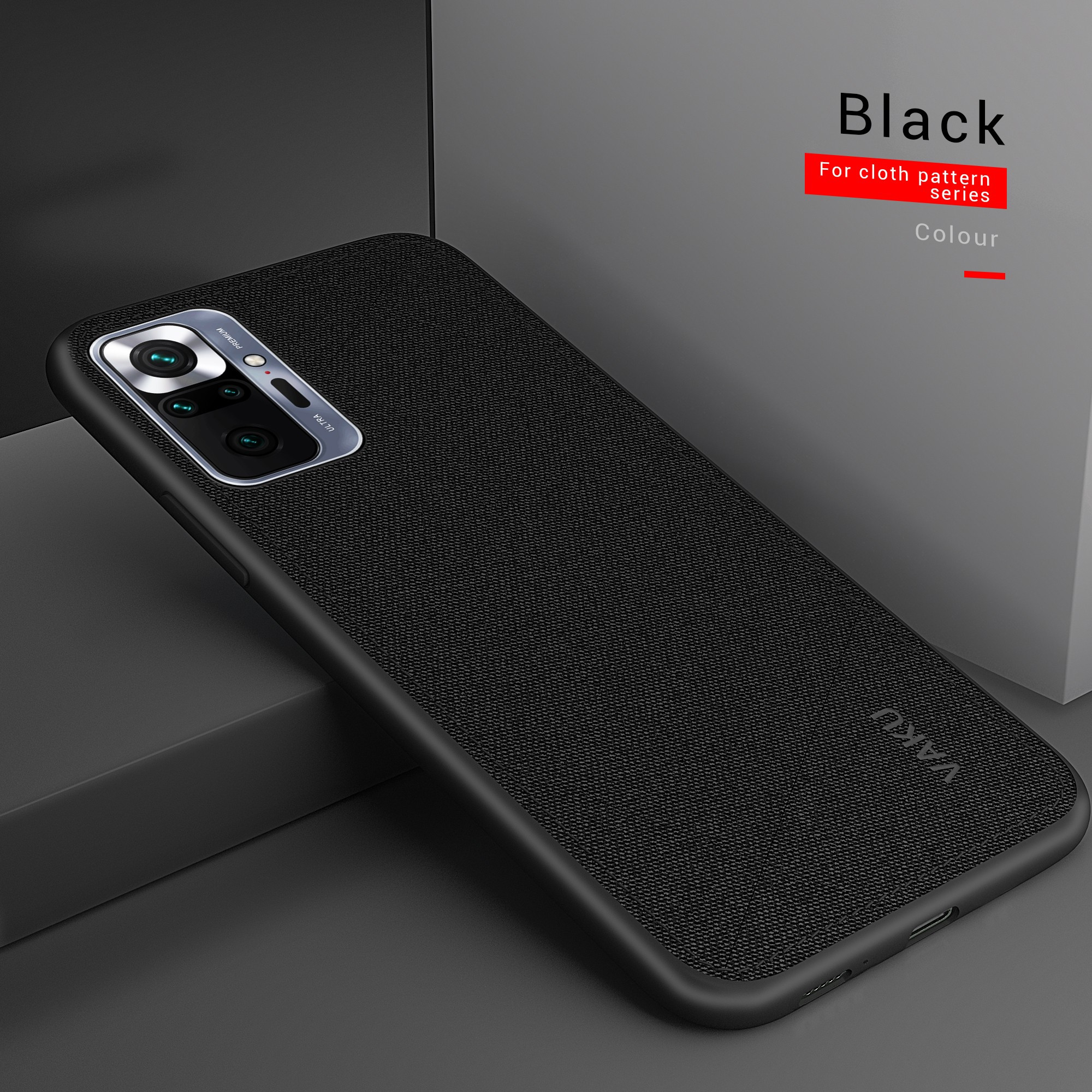 Vaku ® Redmi Note 10 Pro Max Luxico Series Hand-Stitched Cotton Textile ...