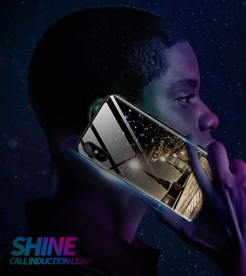 VAKU ® iPhone X / XS Street Light Luminous Led Back cover - iPhone X ...