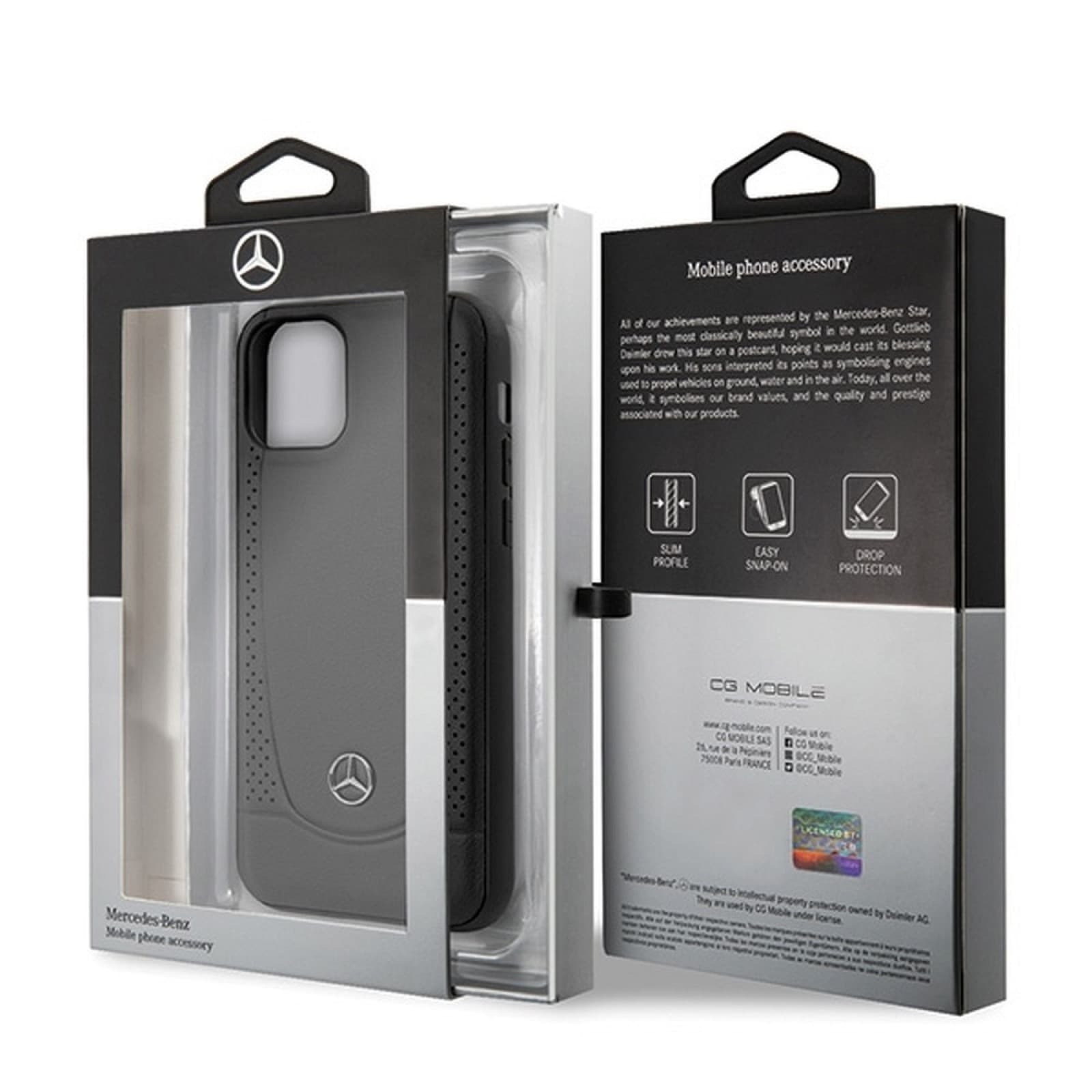 Mercedes Benz ® Apple iPhone 12 mini Urban Collection Genuine Smooth ...