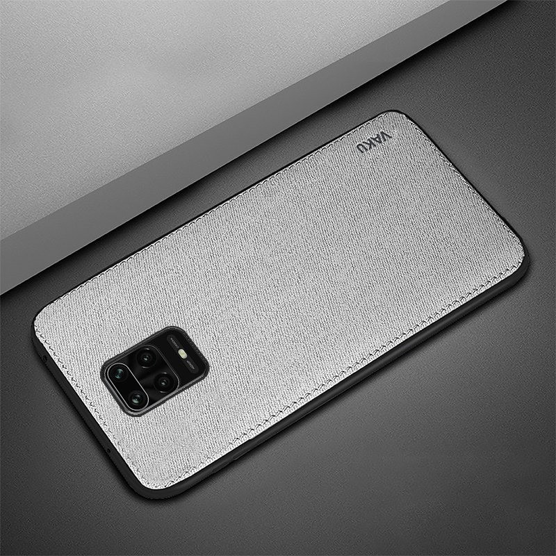 Vaku ® Redmi Note 9 Pro Max Luxico Series Hand-Stitched Cotton Textile ...