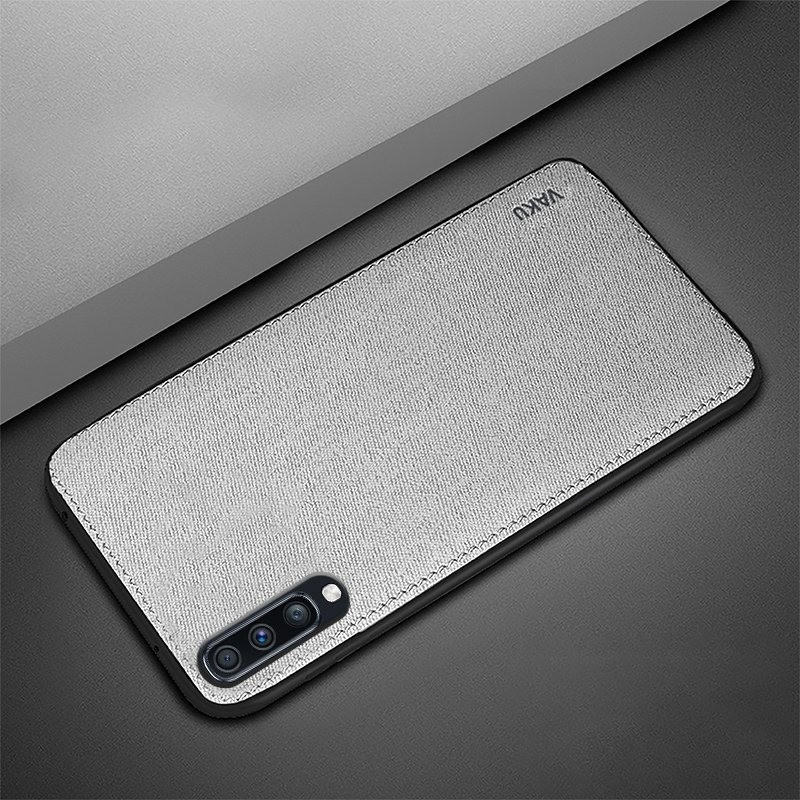 Vaku ® Samsung Galaxy A70 Luxico Series Hand-Stitched Cotton Textile ...