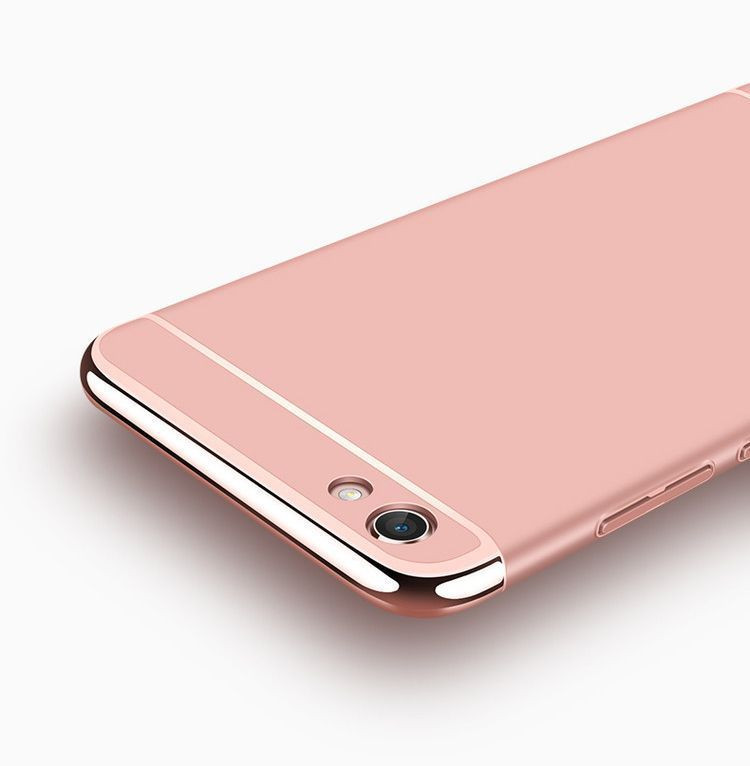 Vaku ® Oppo F3 Ling Series Ultra-thin Metal Electroplating Splicing PC ...