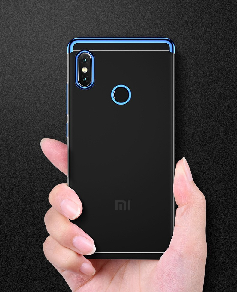 Vaku ® Xiaomi Redmi Note 6 Pro CAUSEWAY Series Electroplated Shine ...