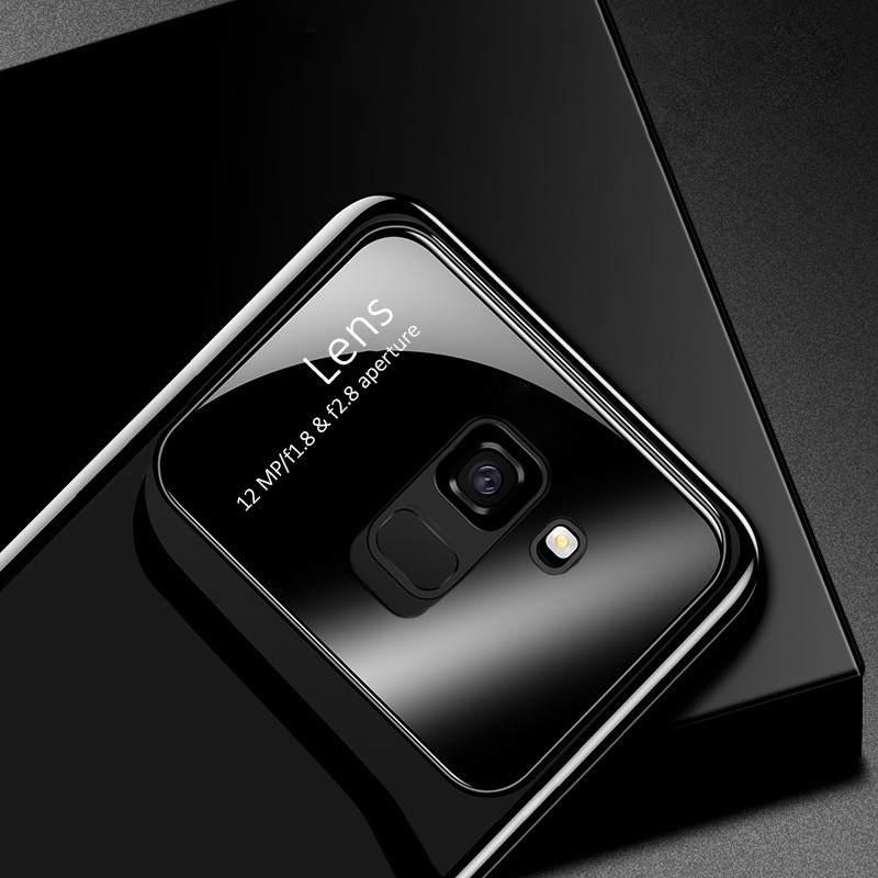 Vaku ® Samsung Galaxy A8 2018 Polarized Glass Glossy Edition PC 4 ...