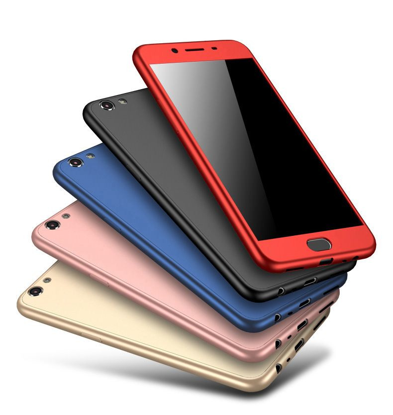 Vaku ® VIVO Y66 7D Series PC Case Dual-Colour Finish 3-in-1 Ultra-thin ...