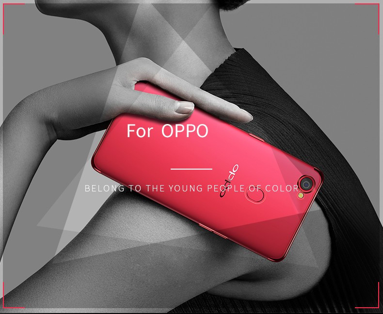 Vaku ® OPPO F5 CAUSEWAY Series Top Quality Soft Silicone 4 Frames ...