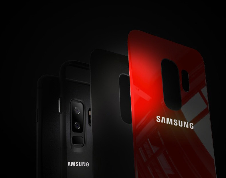 VAKU ® Samsung Galaxy S9 NFC Wireless LED Light Illuminated SAMSUNG ...