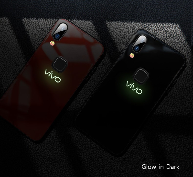 VAKU ® Vivo Y85 Radium Glow Light Illuminated VIVO Logo 3D Designer ...