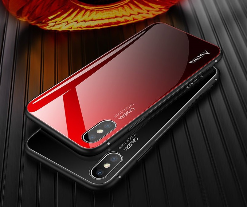 Vaku ® Apple iPhone X Optical zoom Series Glass Ultra-Shine Luxurious ...