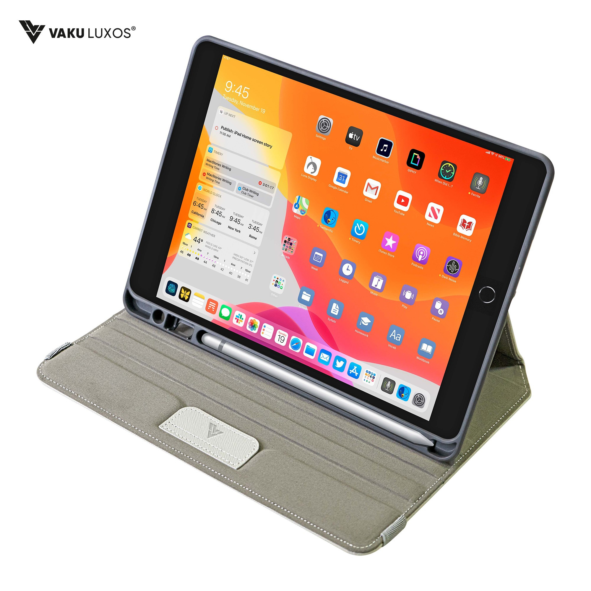 Vaku ® TUNGSTEN Apple iPad Pro 11-inch 3rd|4th Gen 360 Degree Multi ...