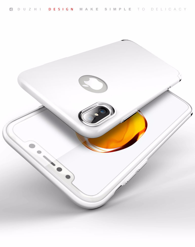 DUZHI ® Apple iPhone X Lingo Series Ultra-thin Metal Electroplating ...